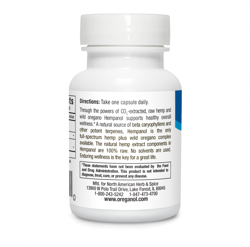 Hempanol 50 caps - Lime Health