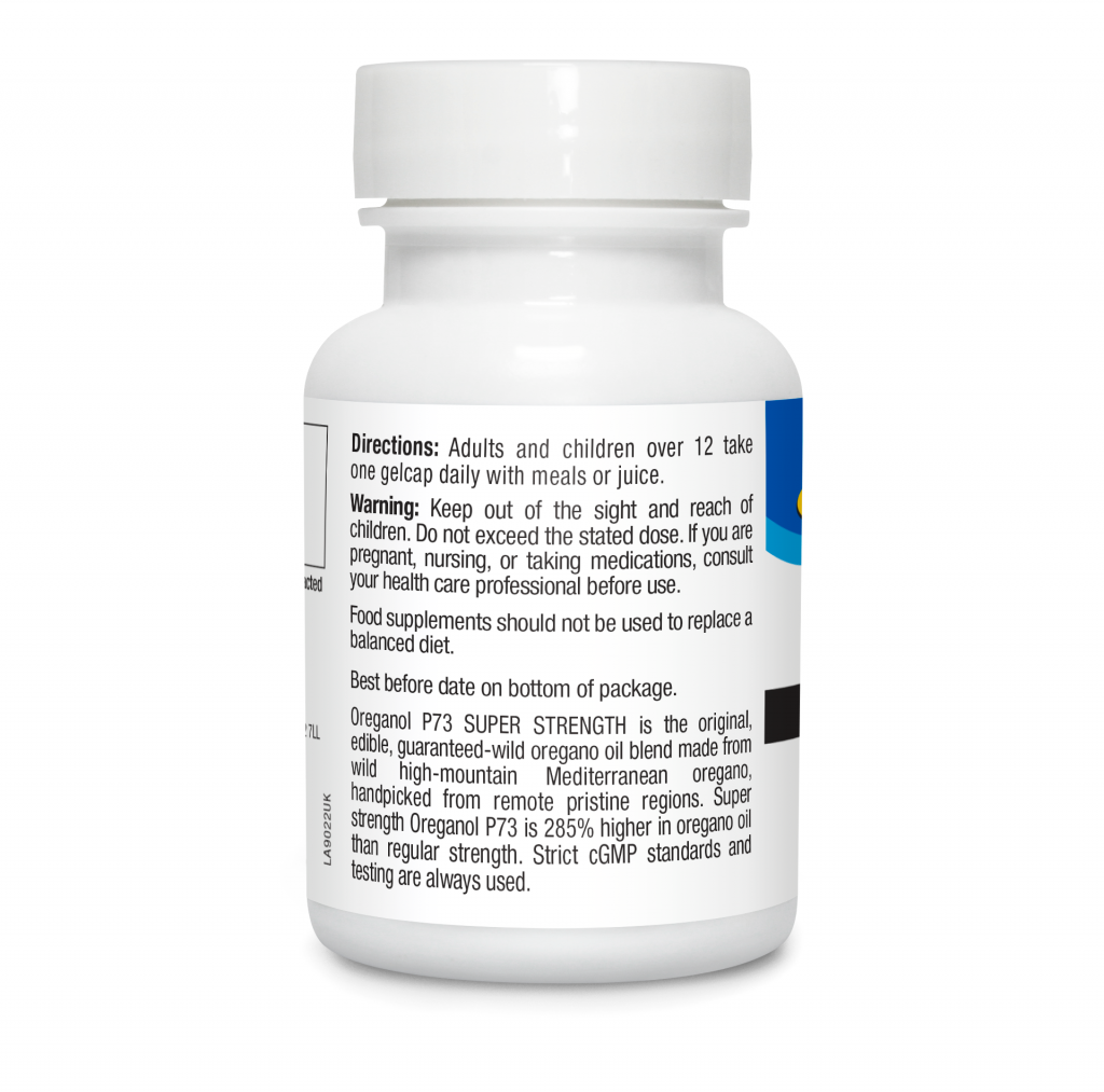Oreganol P73 Super Strength 60 caps - Lime Health